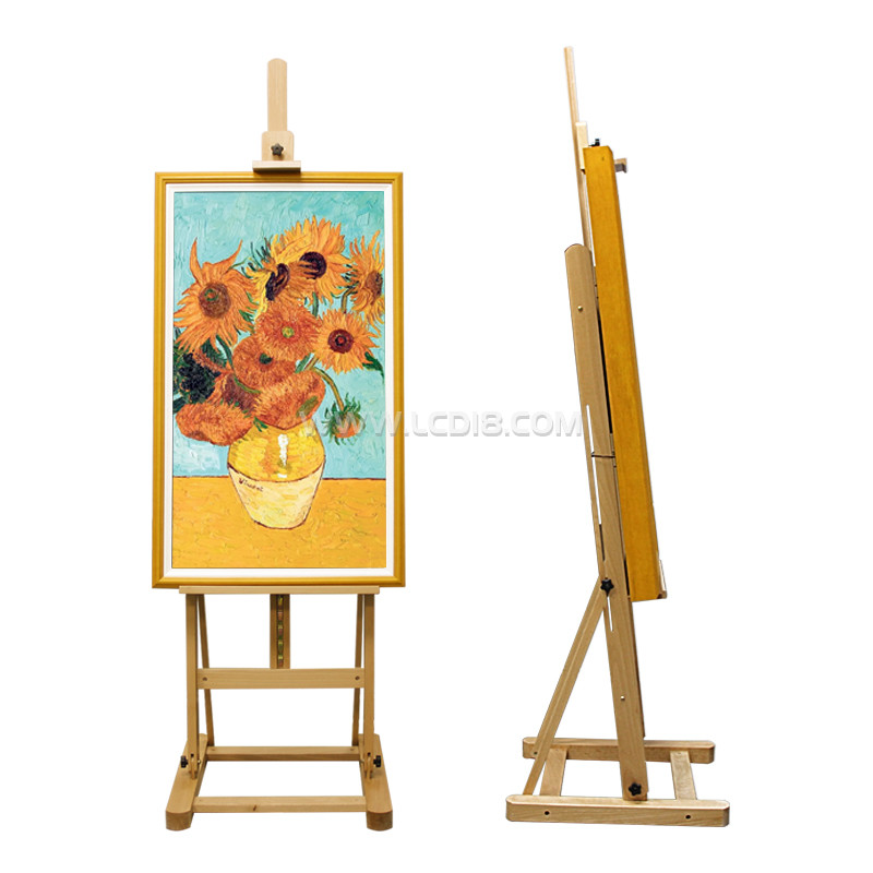 21.5" HD Anty-Glare LCD Digital Wooden Frame Inteligentna reklama